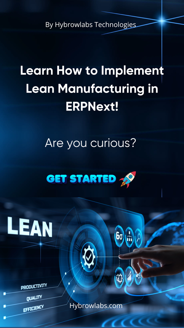 How to Implement Lean Manufacturing in ERPNext