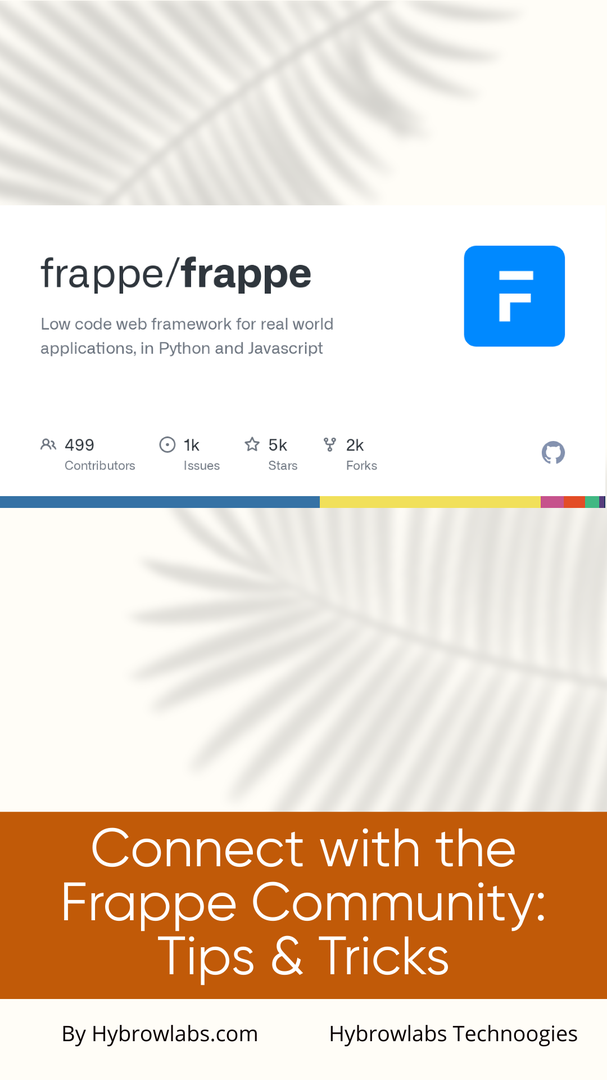 The importance of community support in Frappe development