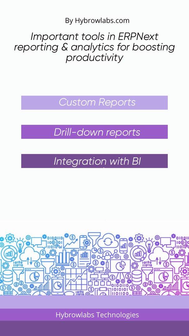 Boosting productivity with ERPNext reporting and analytics